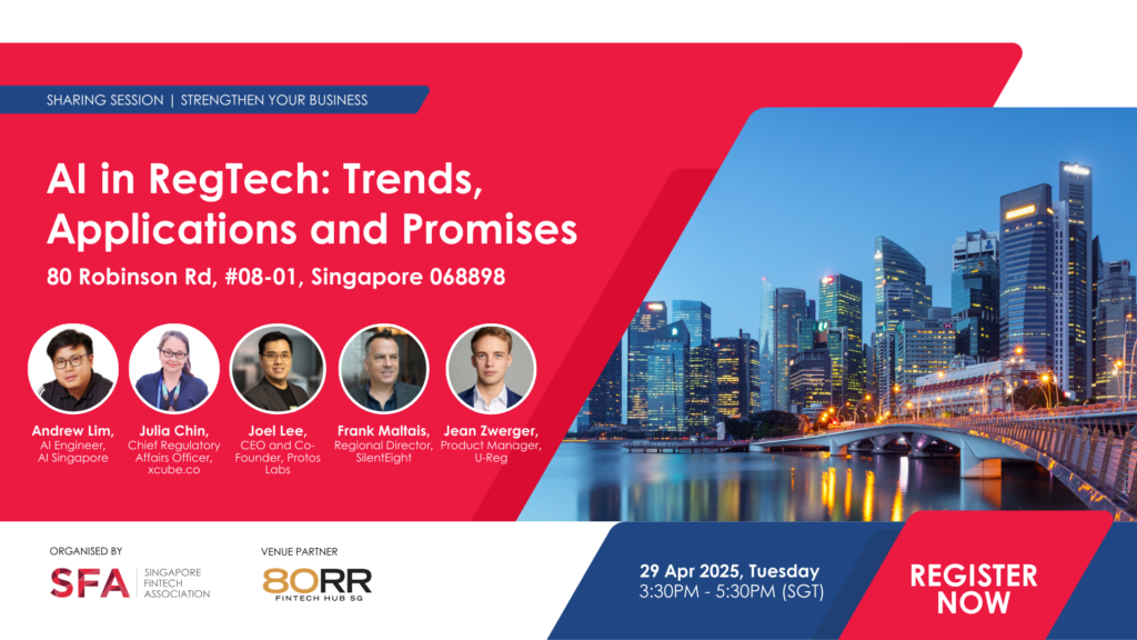 AI in RegTech – Trends, Applications and Promises – Singapore FinTech ...