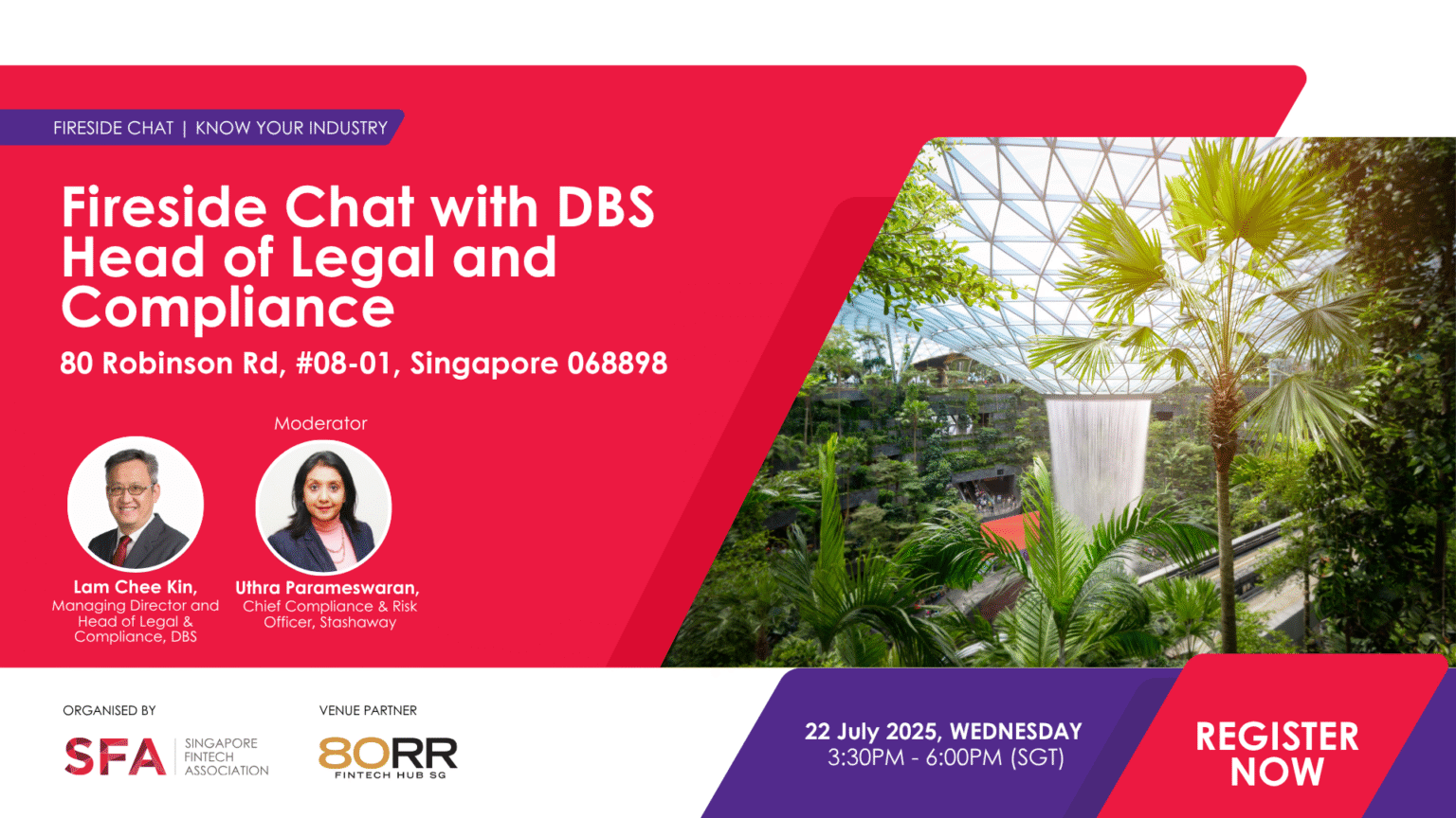 Fireside Chat with DBS Head of Legal & Compliance – Singapore FinTech ...